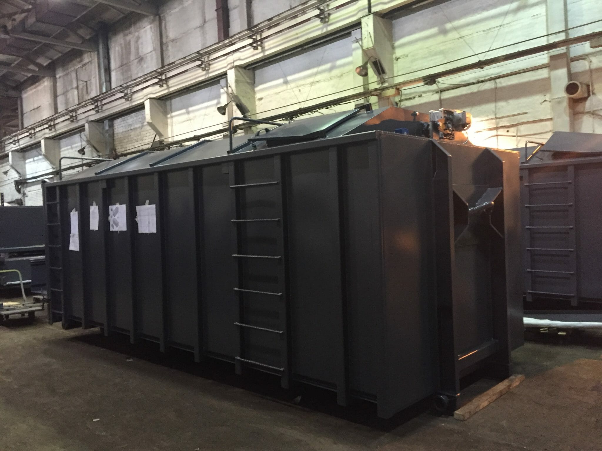 Screw Containers (ash containers) - Inesta