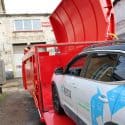 Electric vehicle fire extinguishing container - BALOX - Inesta